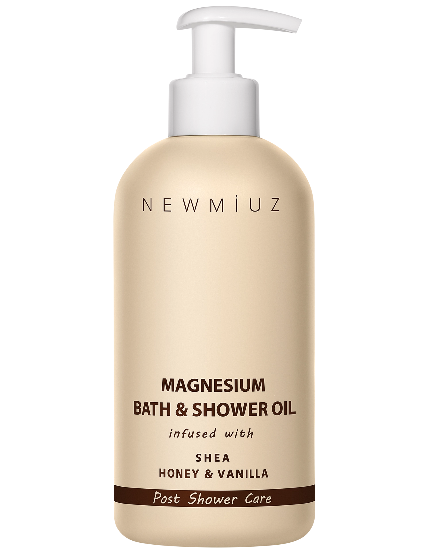 Magnesium Moisturizing Bath Shower Oil – NEW MIUZ